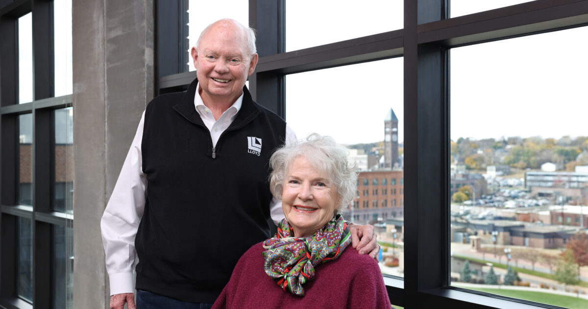 Sioux Falls Area Community Foundation | Craig and Pat Lloyd have a…
